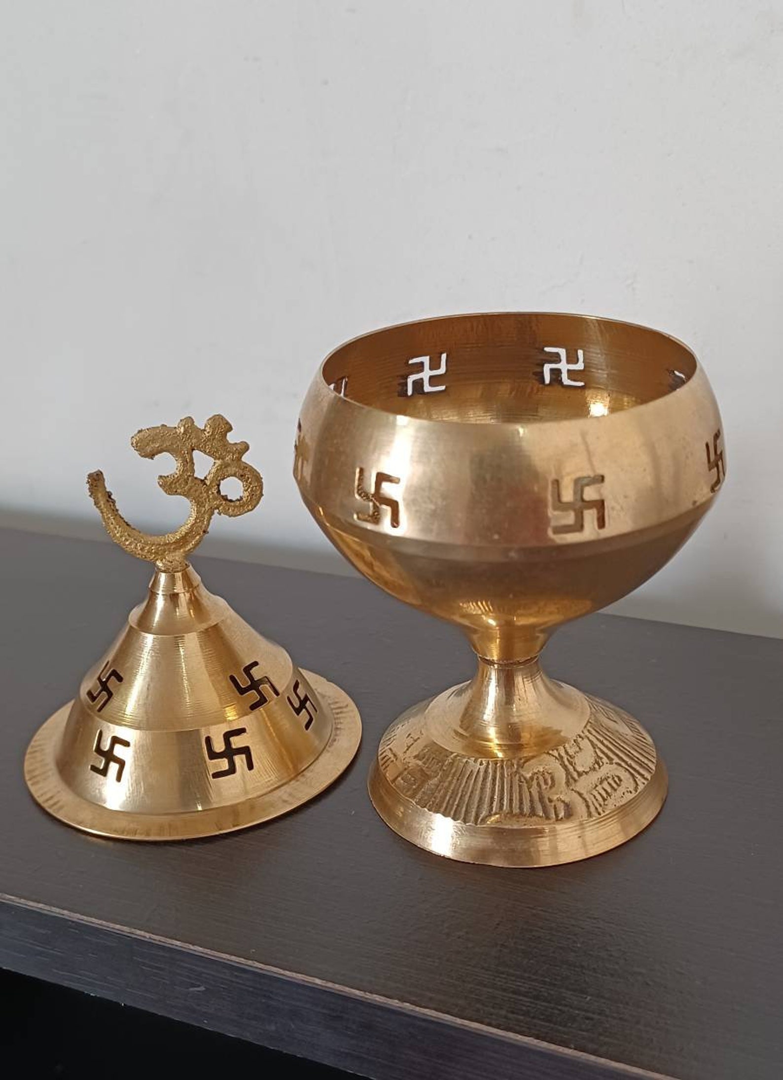 Brass Akhand Diya durga Pooja Akhand Jyoti Diyabrass Pooja - Etsy UK
