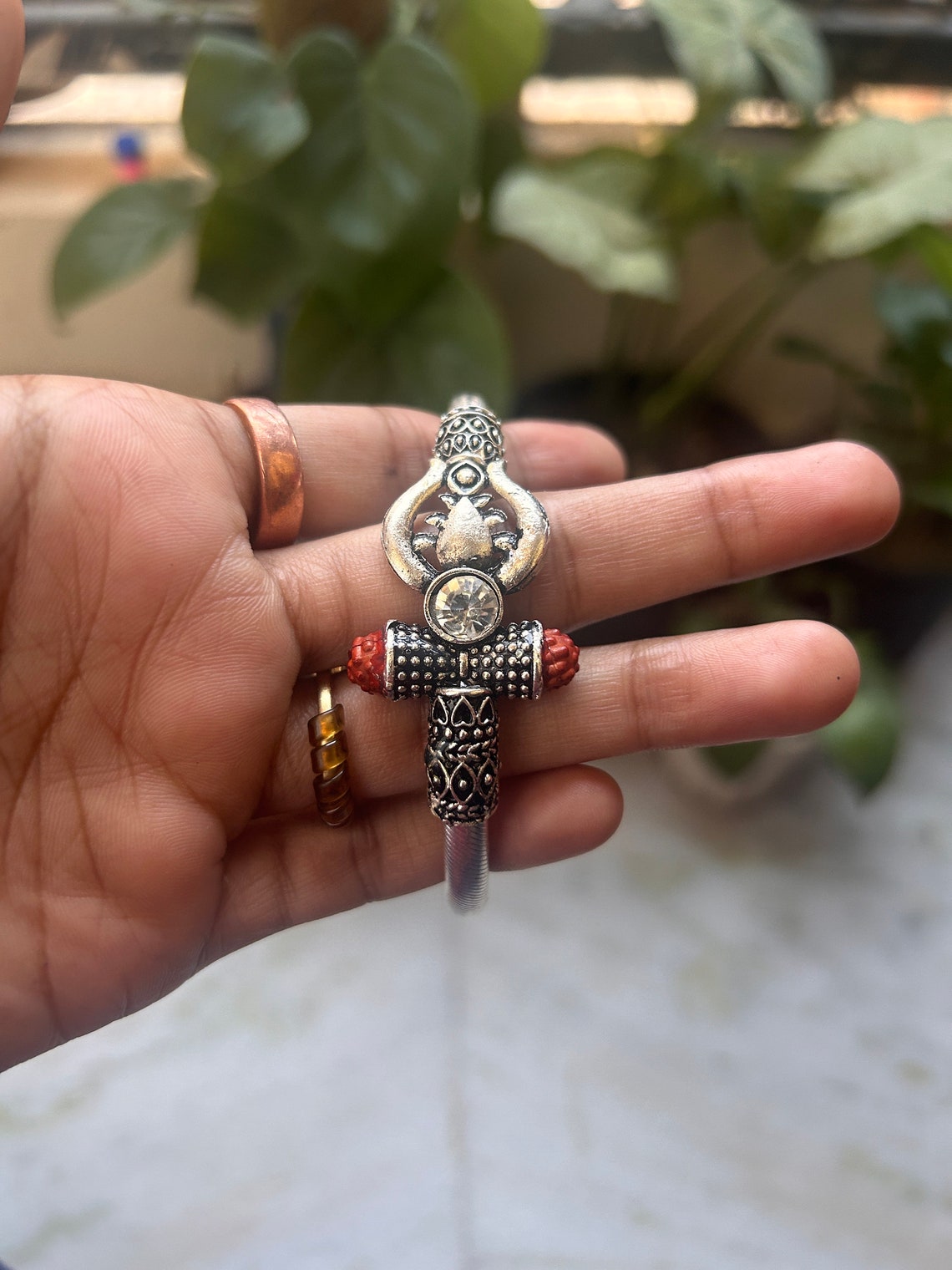 Trishul Damru Rudraksha Gold Plated Silver Plated Mahadev Mahakal Shiva ...