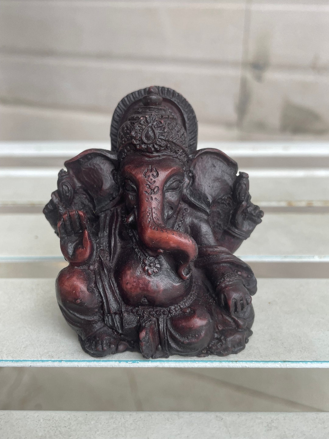 Car Dashboard Ganesha Little Statue Ganesh Hindu God Antique Small ...