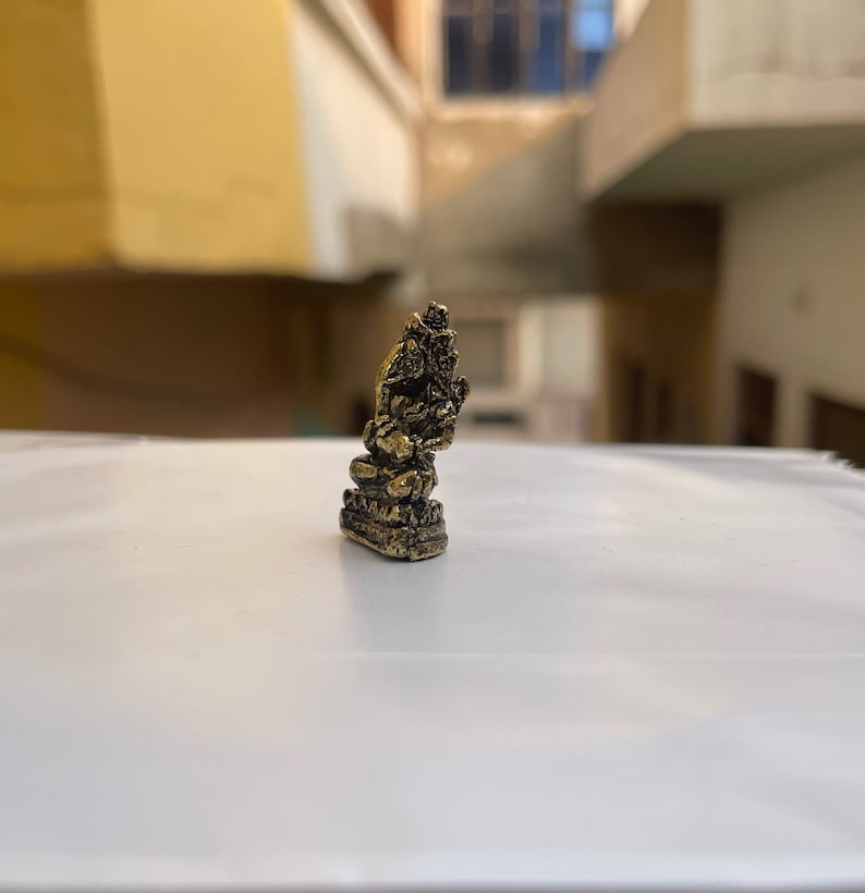 Ganesha Statue Show Piece Little Ganesha Hindu God Small Car - Etsy