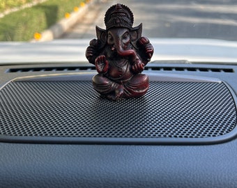 Car Dashboard Ganesha Little Statue Ganesh Hindu God Antique Small ...
