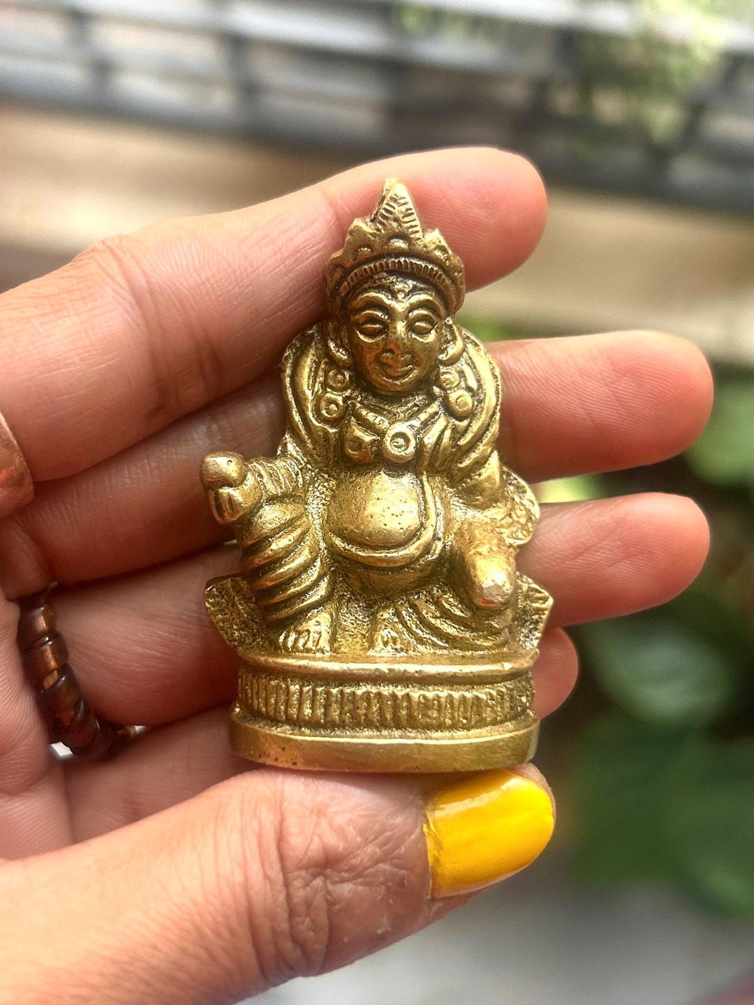 Brass Kuber Statue | God of Wealth | Kuber Statue | Hindu God of Wealth ...