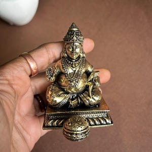 Brass Kuber Statue | God of Wealth | Kuber Statue | Hindu God of Wealth ...