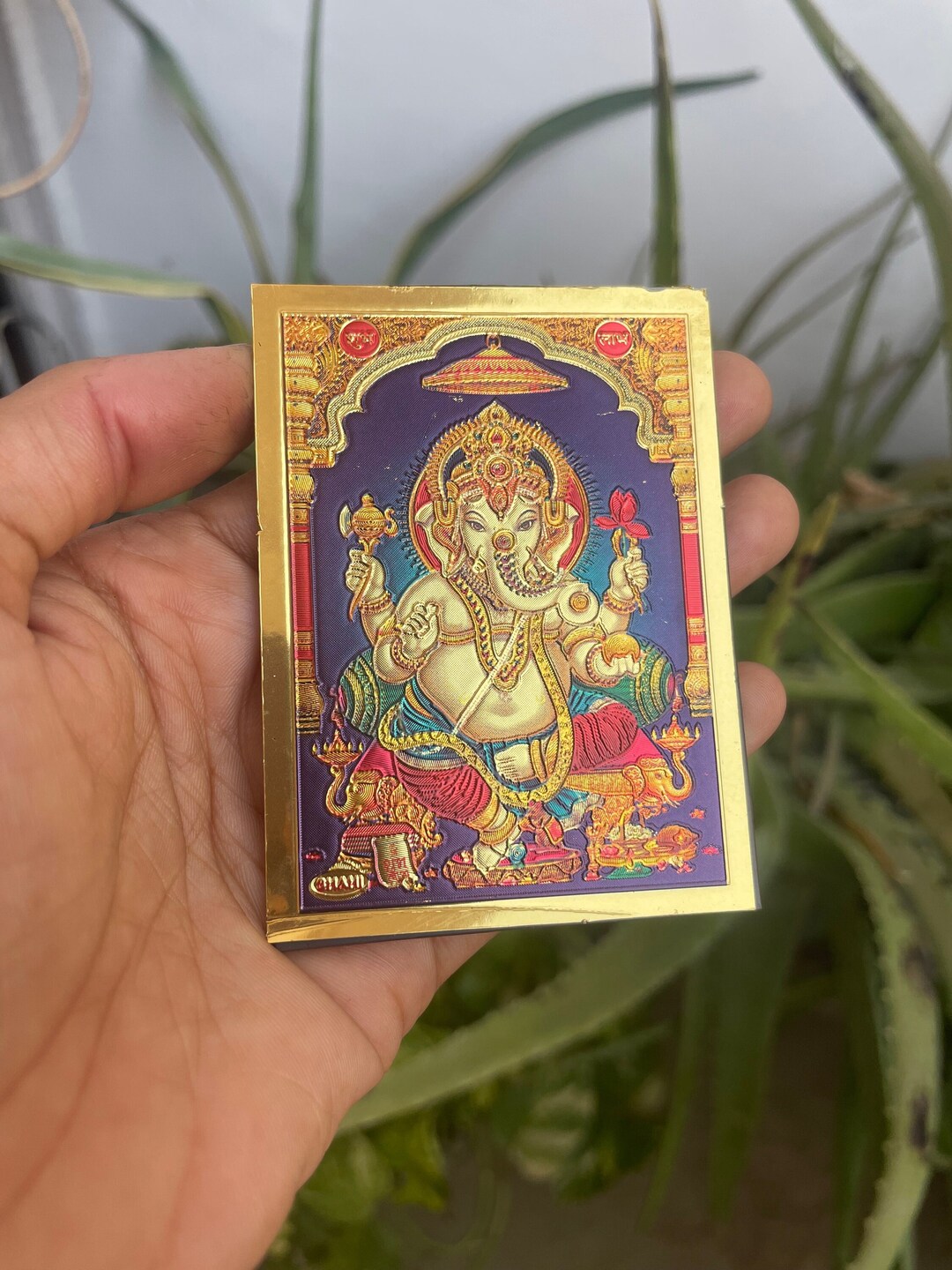 Ganesha Statue Fridge Magnate Show Piece Little Ganesha Hindu God ...