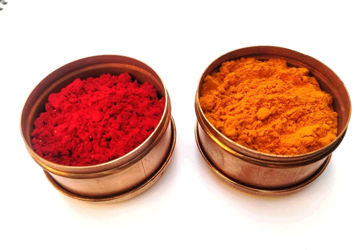 Haldi Kumkum Box Copper Kumkum Box for Wedding Gift Kumkum Box for ... Haldi Kumkum Box Copper Kumkum Box for Wedding Gift Kumkum Box for ...