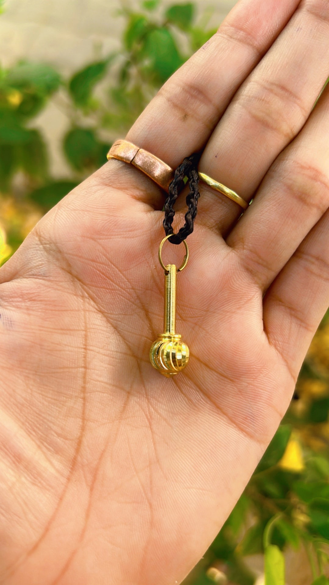 Hanuman JI Gada Pendant Men Necklace, Handmade Idol Pendant, Men's ...