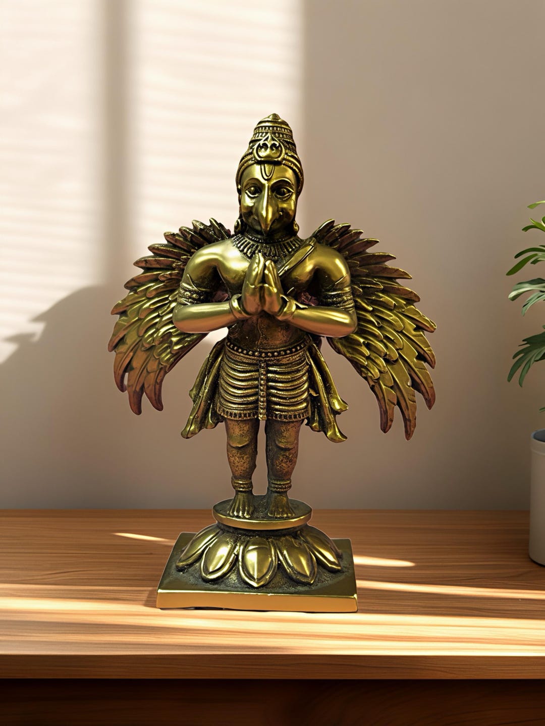 Garuda Statue Brass Garuda Statue Hindu God Vishnu Vehicle Garuda
