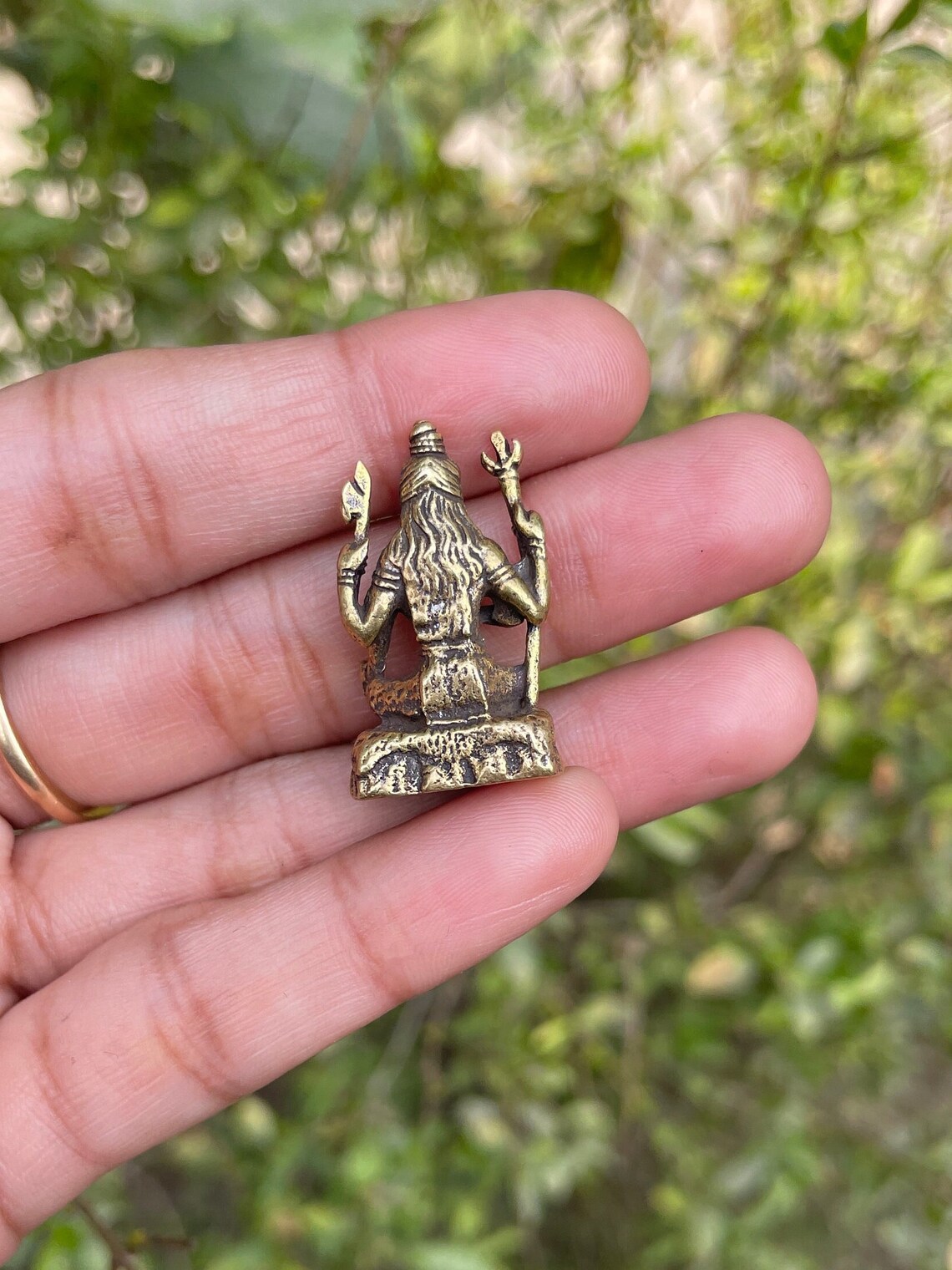 Shiva Statue Lord Shiva With Moon ,lord Shiva Idol for Altar , Trident ...
