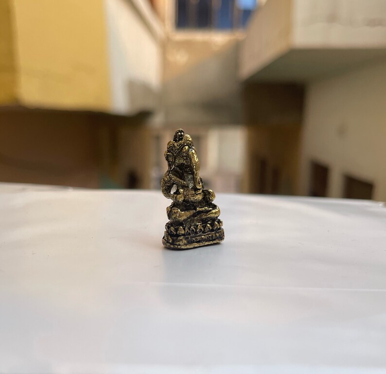 Ganesha Statue Show Piece Little Ganesha Hindu God Small Car - Etsy