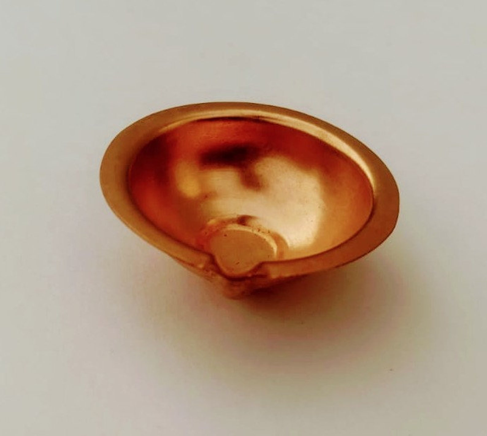 Copper Pooja Diya Kuber Diya Pooja Deepak Pack of Two - Etsy