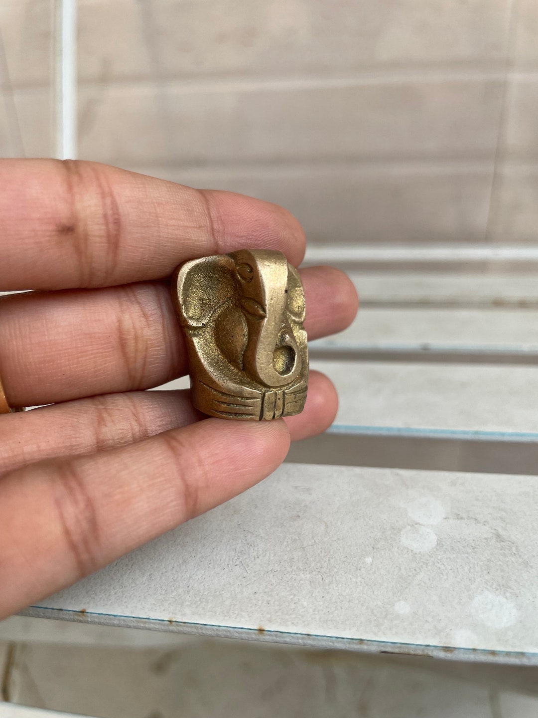 Ganesha Statue Show Piece Little Ganesha Hindu God Small Car Dashboard ...