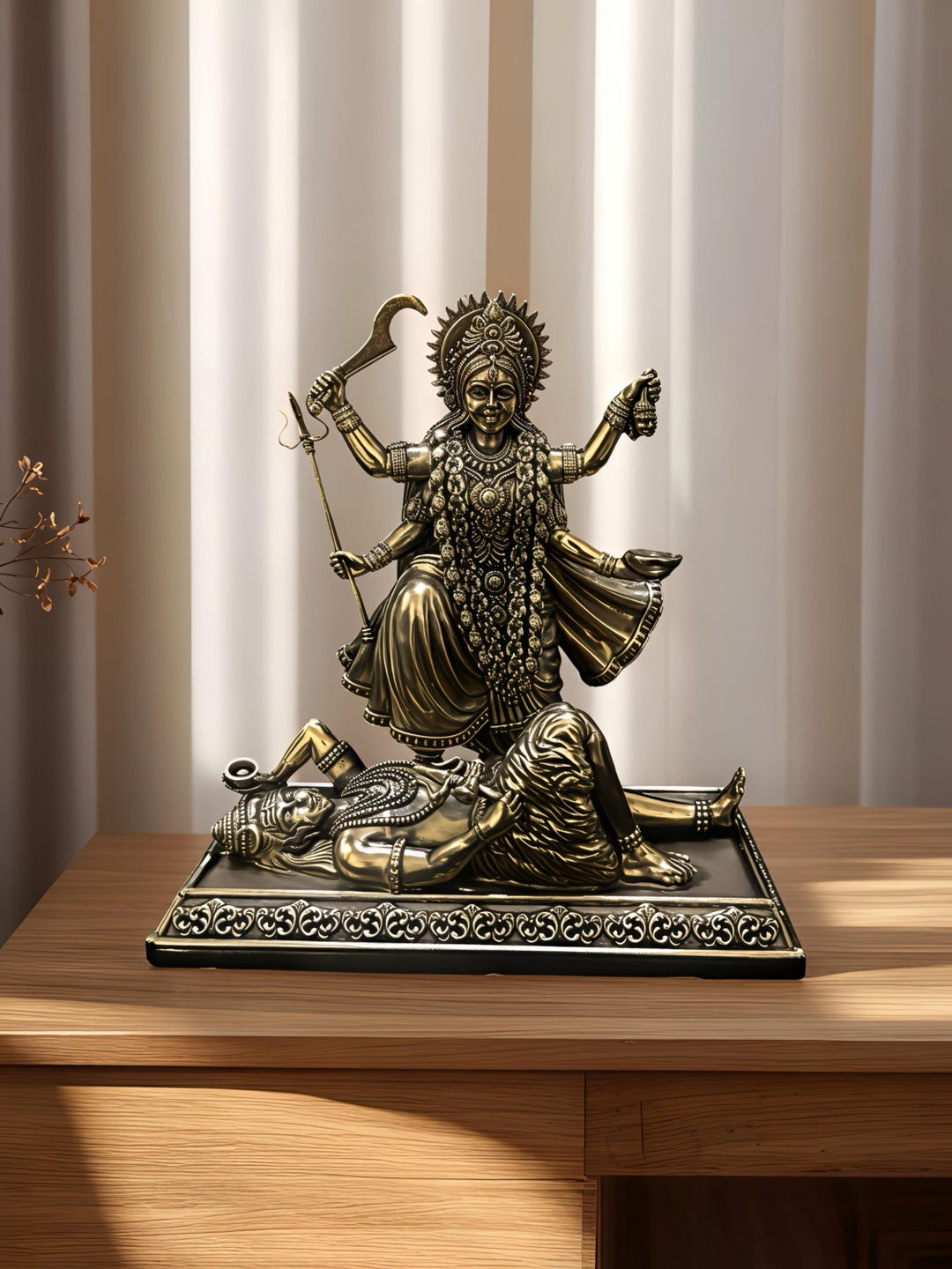 MAA Kali Statue for Good Luck and Protection Mystical Kali Hindu ...