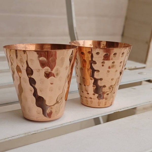 Copper Shot Glasses - Etsy