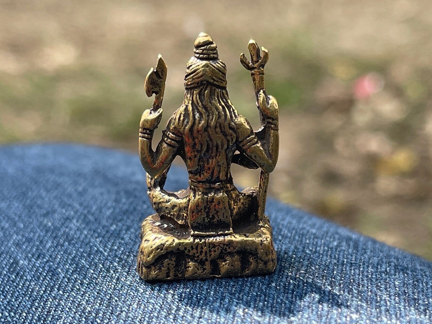 Shiva Statue Lord Shiva With Moon ,lord Shiva Idol for Altar , Trident ...