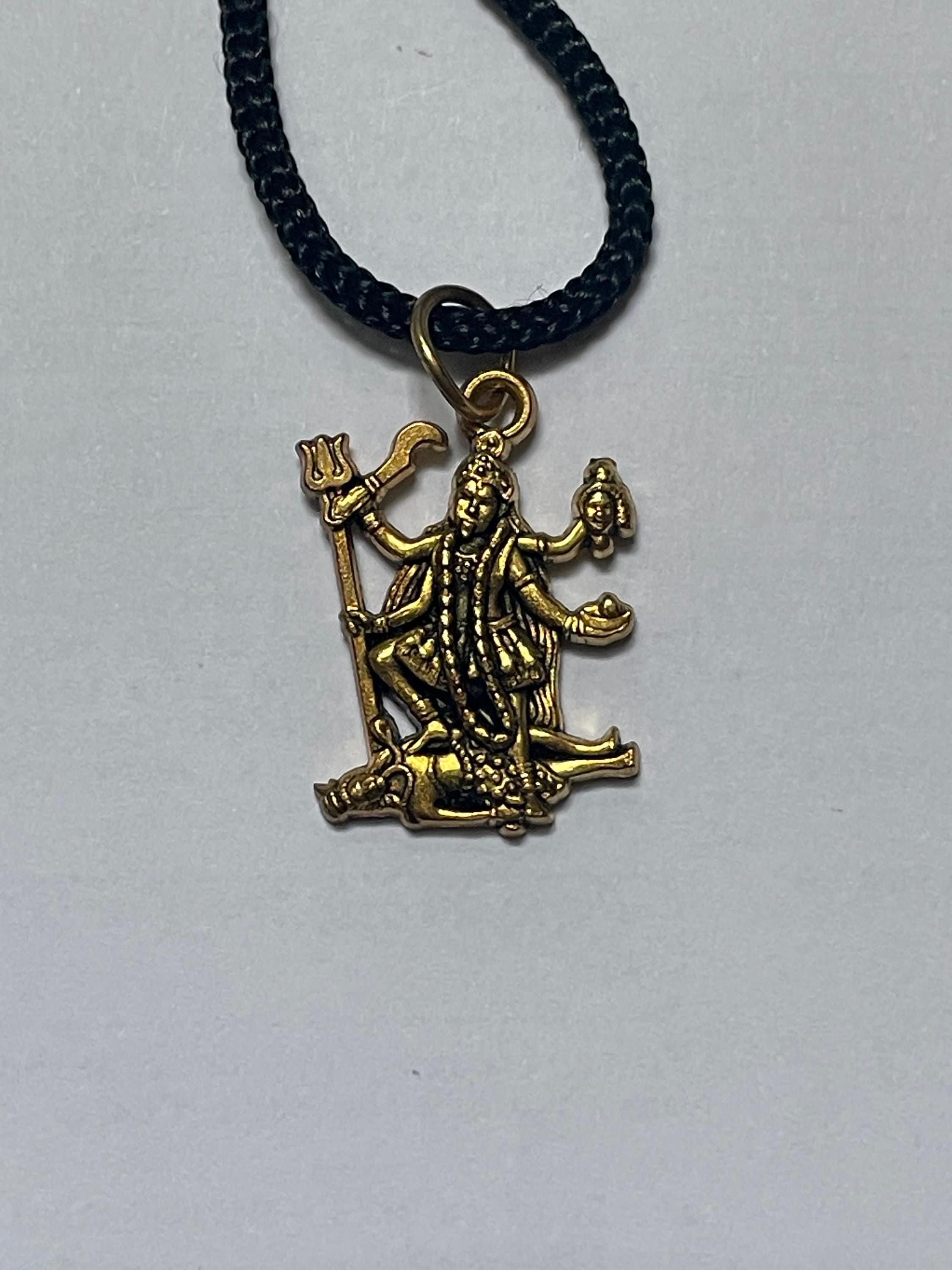 MAA Kali Pendant Chain Necklace for Good Luck and Protection Mystical ...