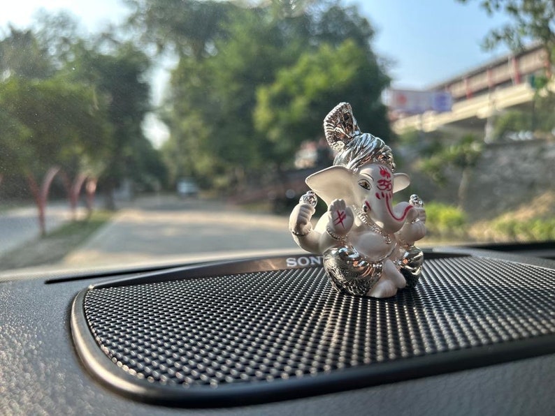 Car Dashboard Ganesha Little Statue Ganesh Hindu God Antique - Etsy