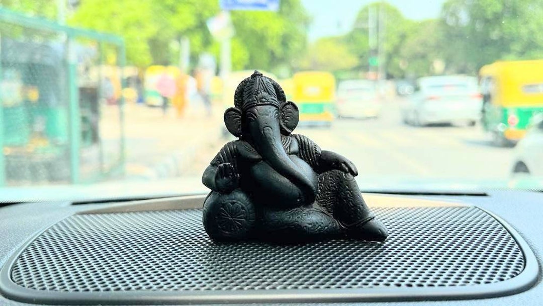 Car Dashboard Ganesha Little Statue Ganesh Hindu God Antique Small ...