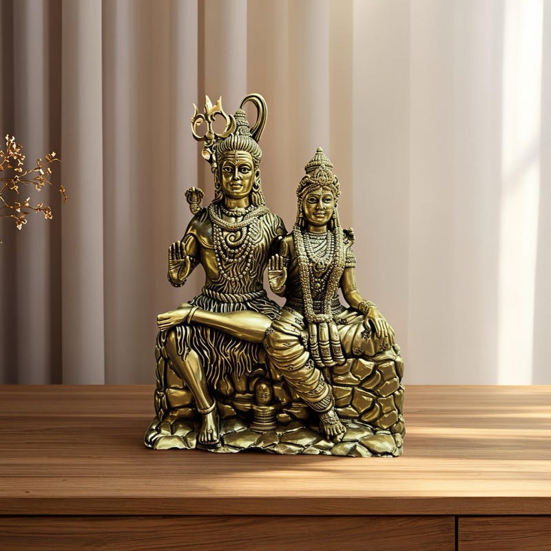 Brass Indian Gods Statue - Etsy