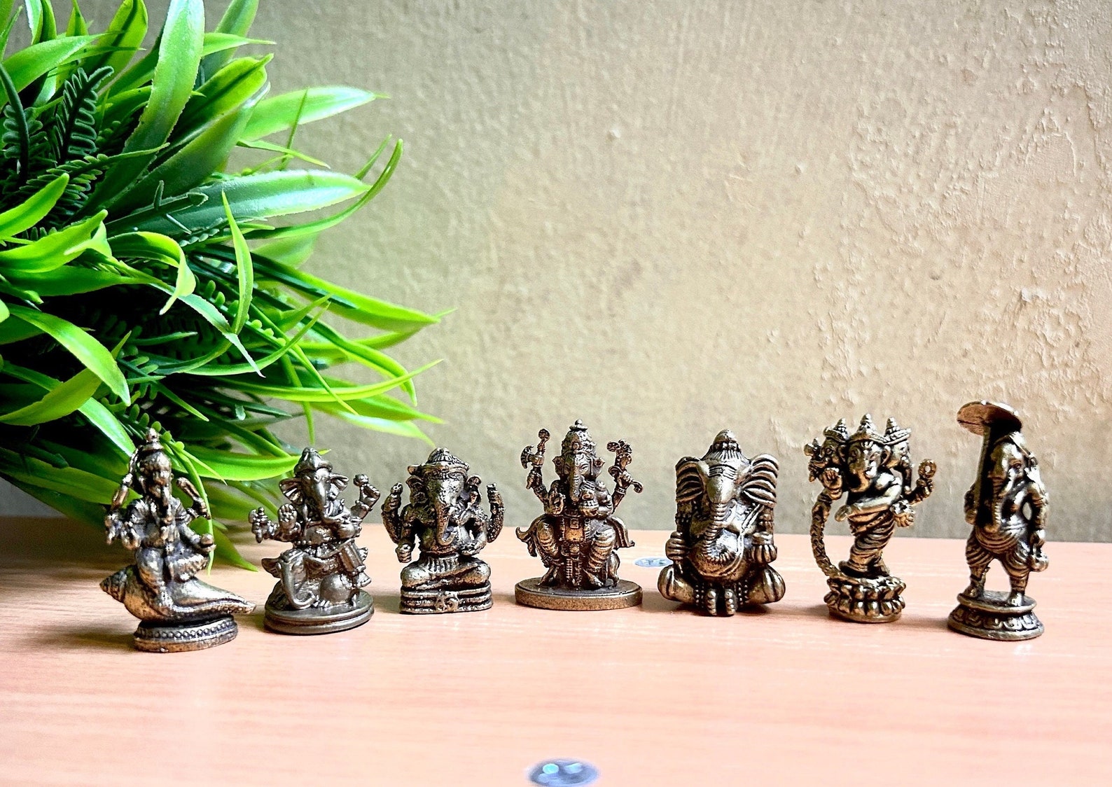 Ganesha Statue 7 Forms of Ganesha Good Luck Gift, Ganesha for Altar ...
