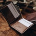 Leather Bifold Wallet Genuine Leather Wallet Handmade - Etsy