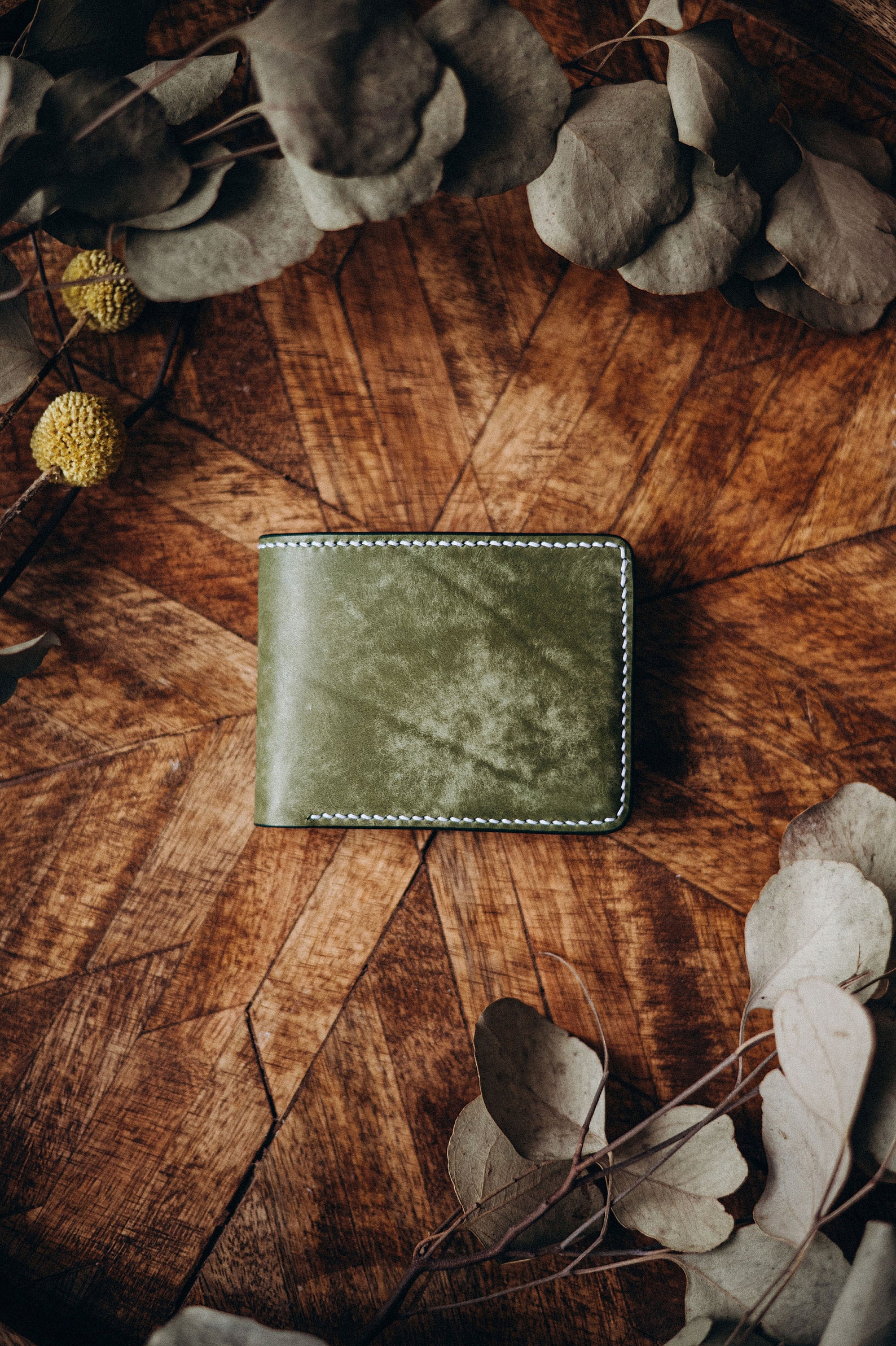 Handmade Leather Bifold Wallet Men's Personalized Wallet - Etsy