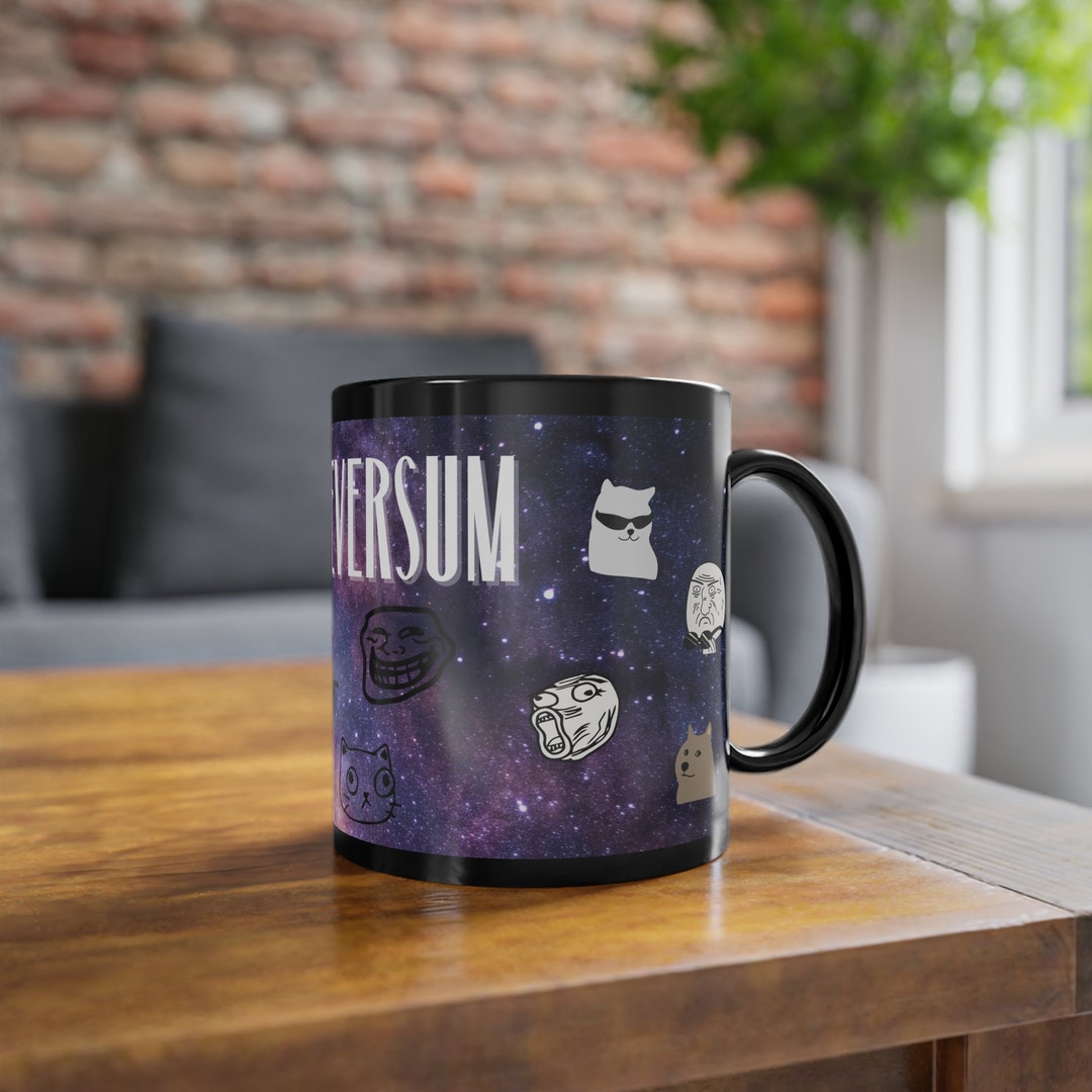 Funny Meme Gamer Cat Meme Troll Face LOL Emoji Mug Gift for - Etsy