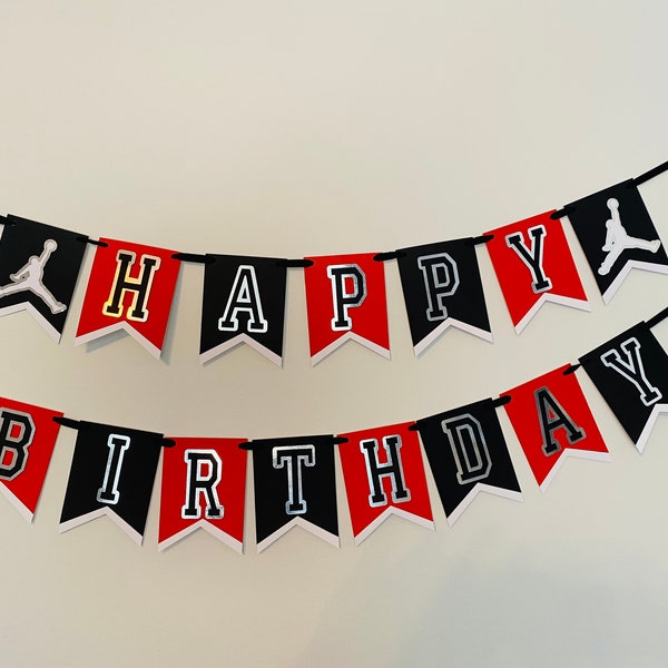 Jordan Party Decorations - Etsy