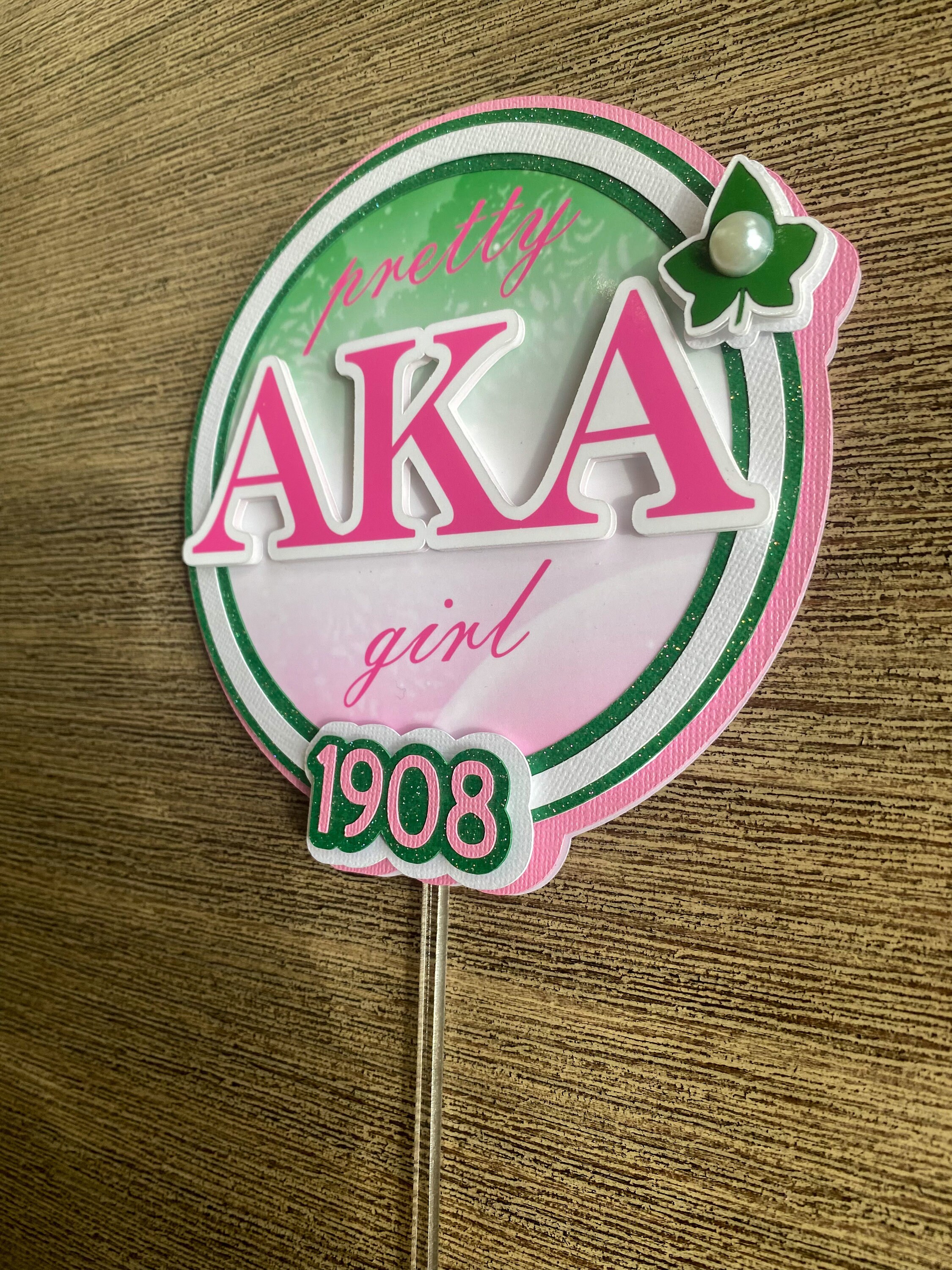 AKA Cake Topper-aka Cupcake Topper-aka Paraphernalia-aka - Etsy