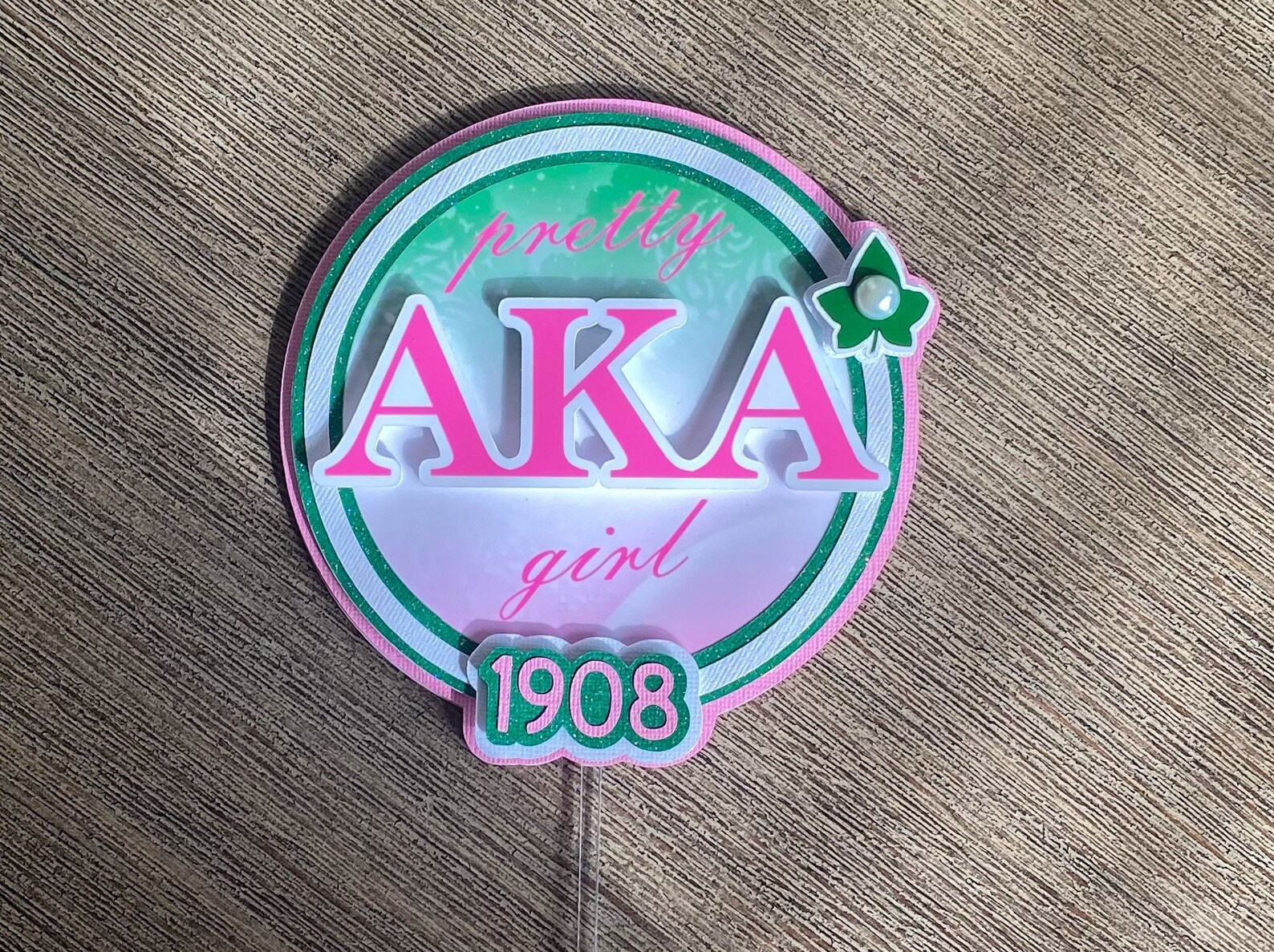 AKA Cake Topper-aka Cupcake Topper-aka Paraphernalia-aka | Etsy