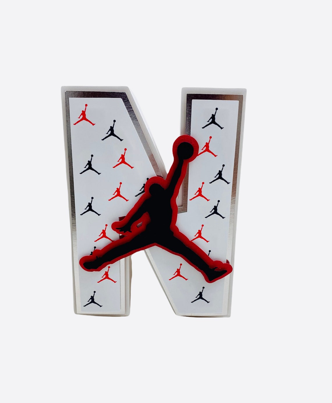 Jordan 3D Letters-jordan-sneaker Head-jordan Party-jordan - Etsy
