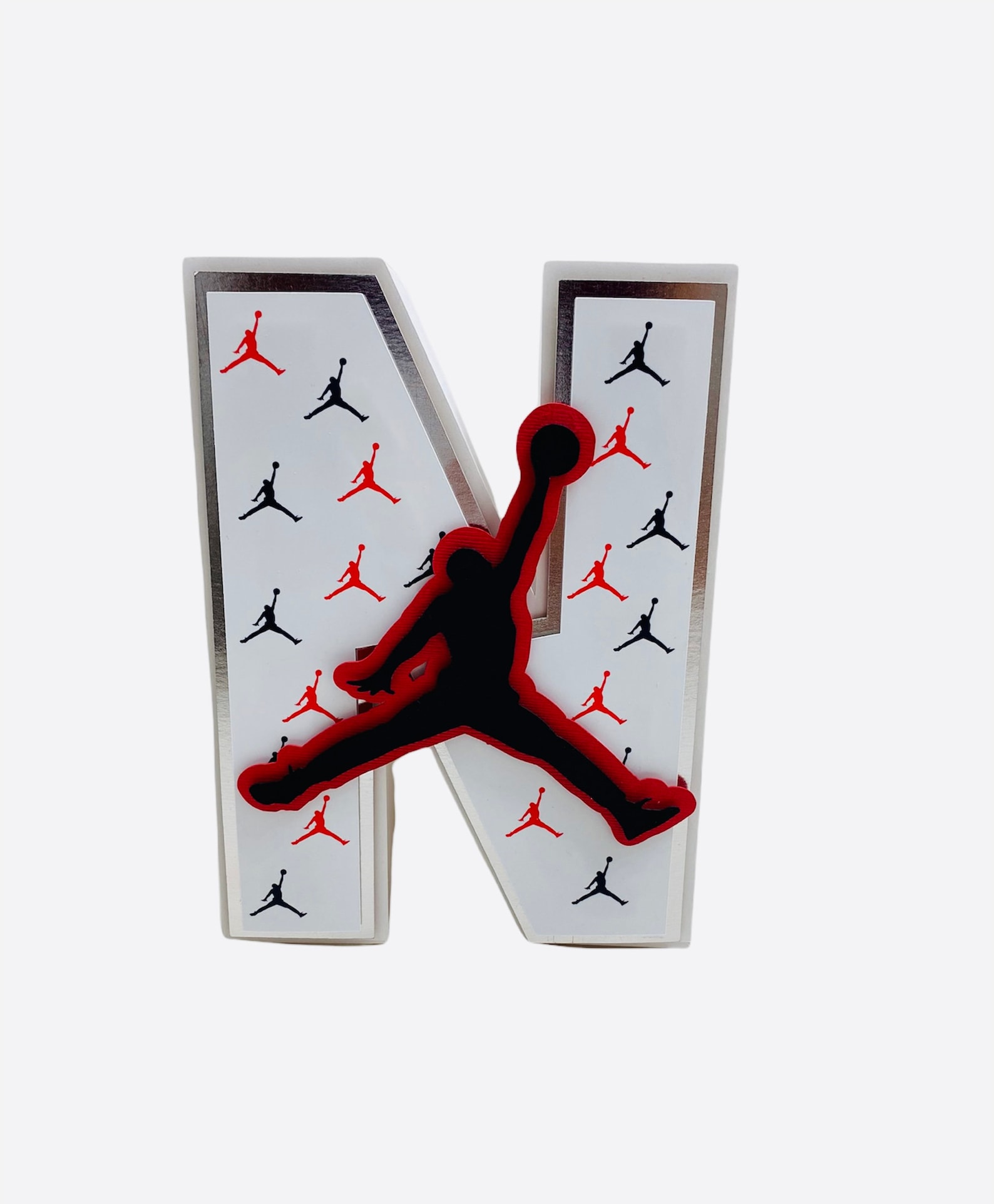 Jordan 3D Letters-jordan-sneaker Head-jordan Party-jordan - Etsy