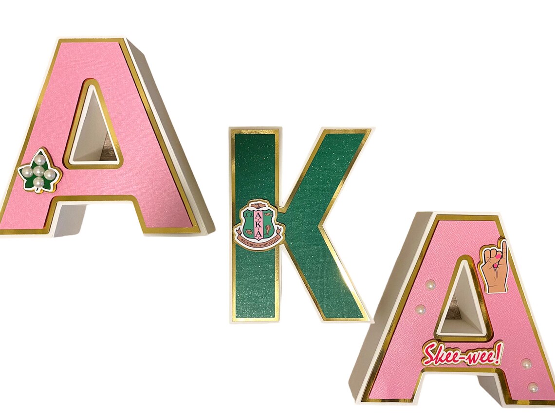 AKA Letters-aka-aka Paraphernalia-aka Sorority-aka Gifts-aka - Etsy