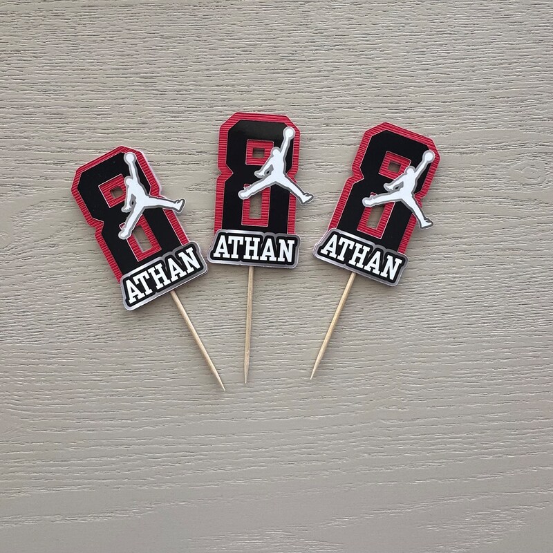 Jordan Cake Topper - Etsy
