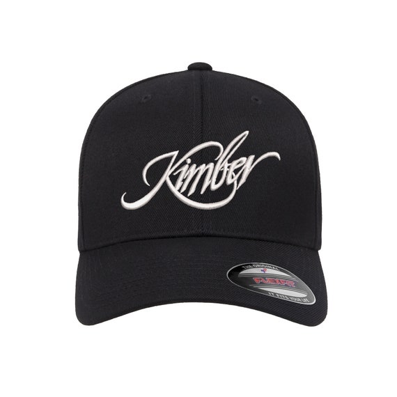 Kimber America Firearm Logo Embroidered Flexfit Hat Flat And Etsy