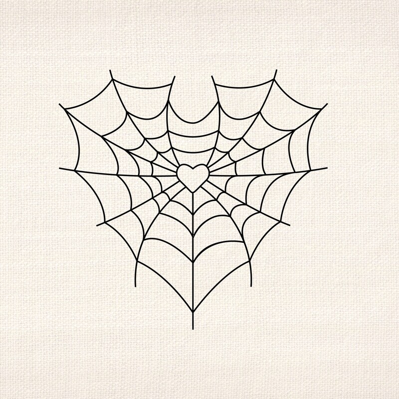 Heart Spider Web - Etsy