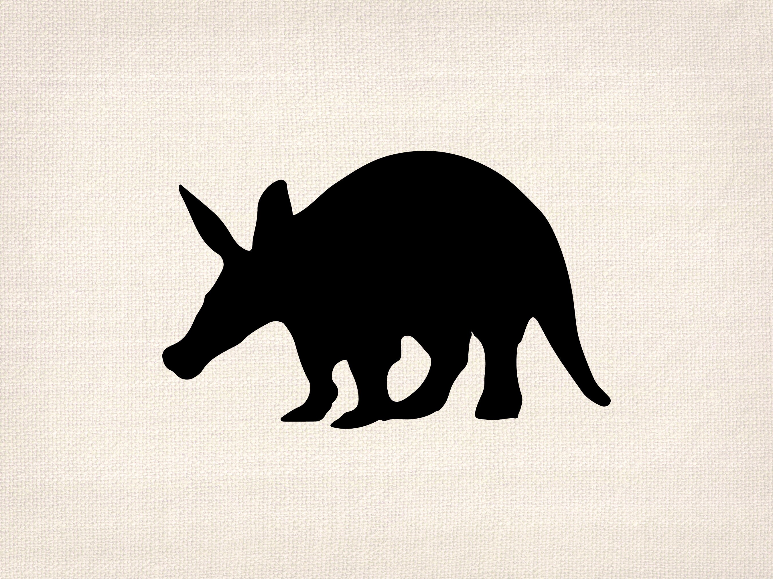 Aardvark Silhouette