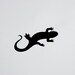 Salamander SVG Silhouette Animal Black Silhouette Vector Commercial Use ...