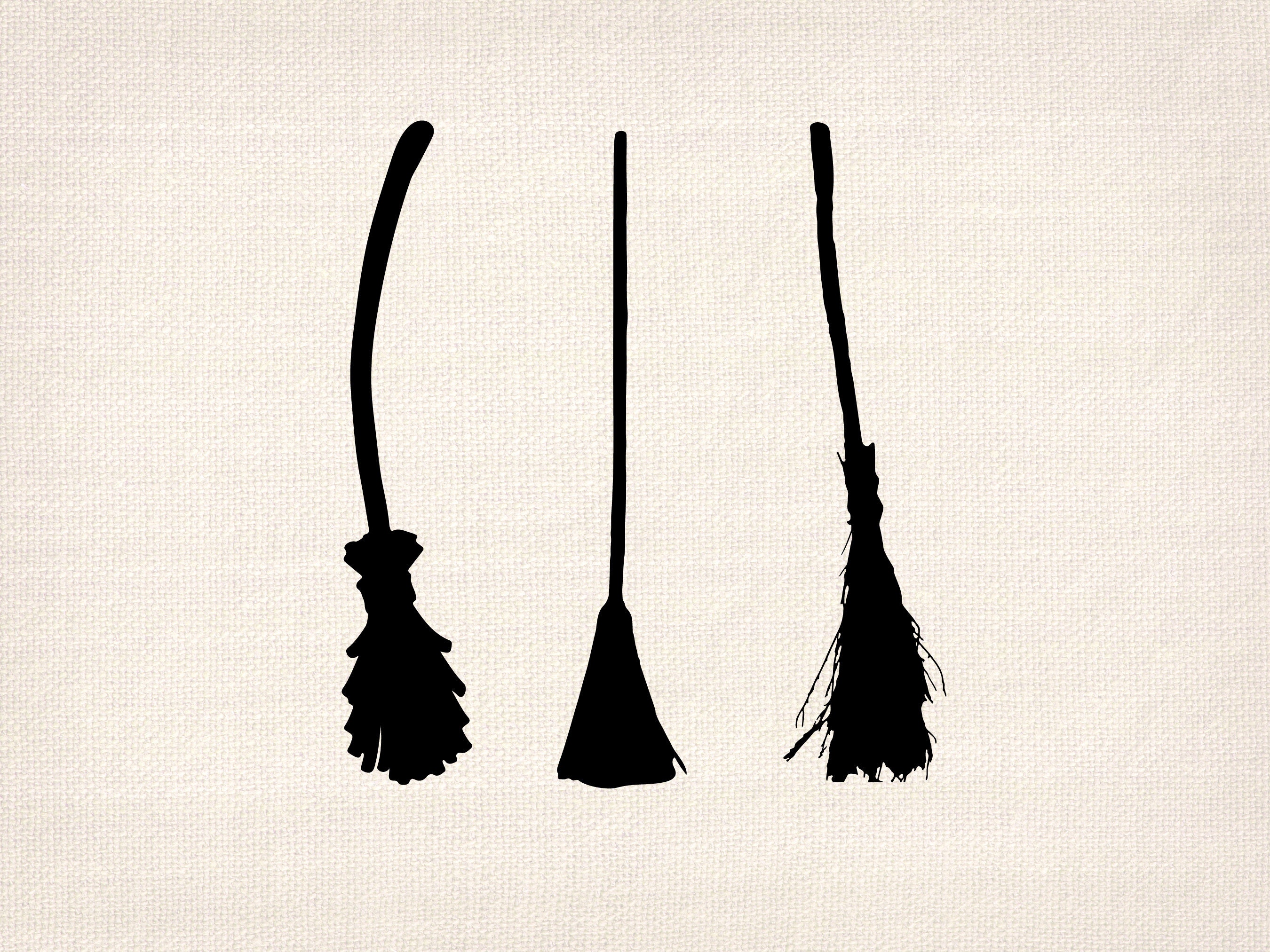 Witch Broom Vector