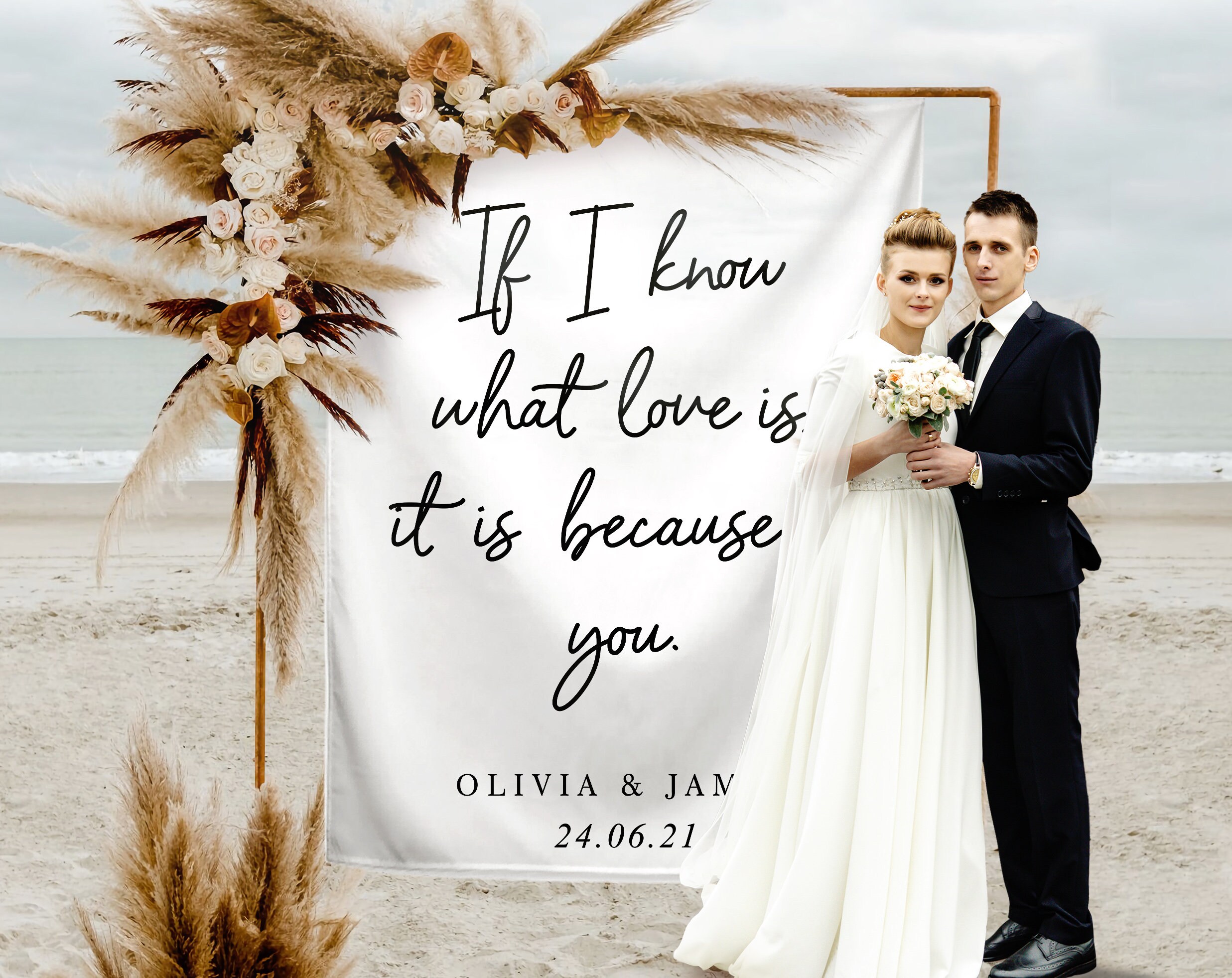 Rustic Wedding Backdrop Wedding Decor Wedding Reception | Etsy