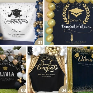 Graduation Backdrop 2023, Graduation Photo Backdrop, Class of 2023 ...