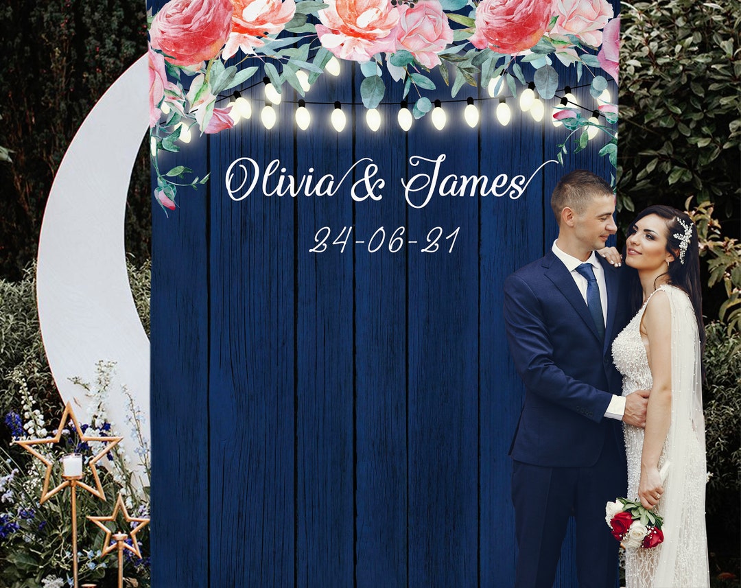 Rustic Wedding Backdrop, Rustic Wedding Decor Lights,wedding Reception ...