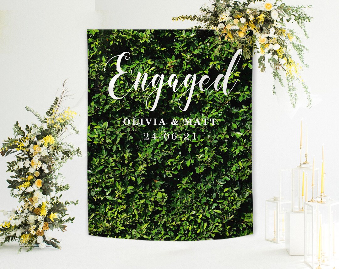 Wedding Hedge Backdrop, Greenery Wedding Backdrop, Dark Green Wedding ...