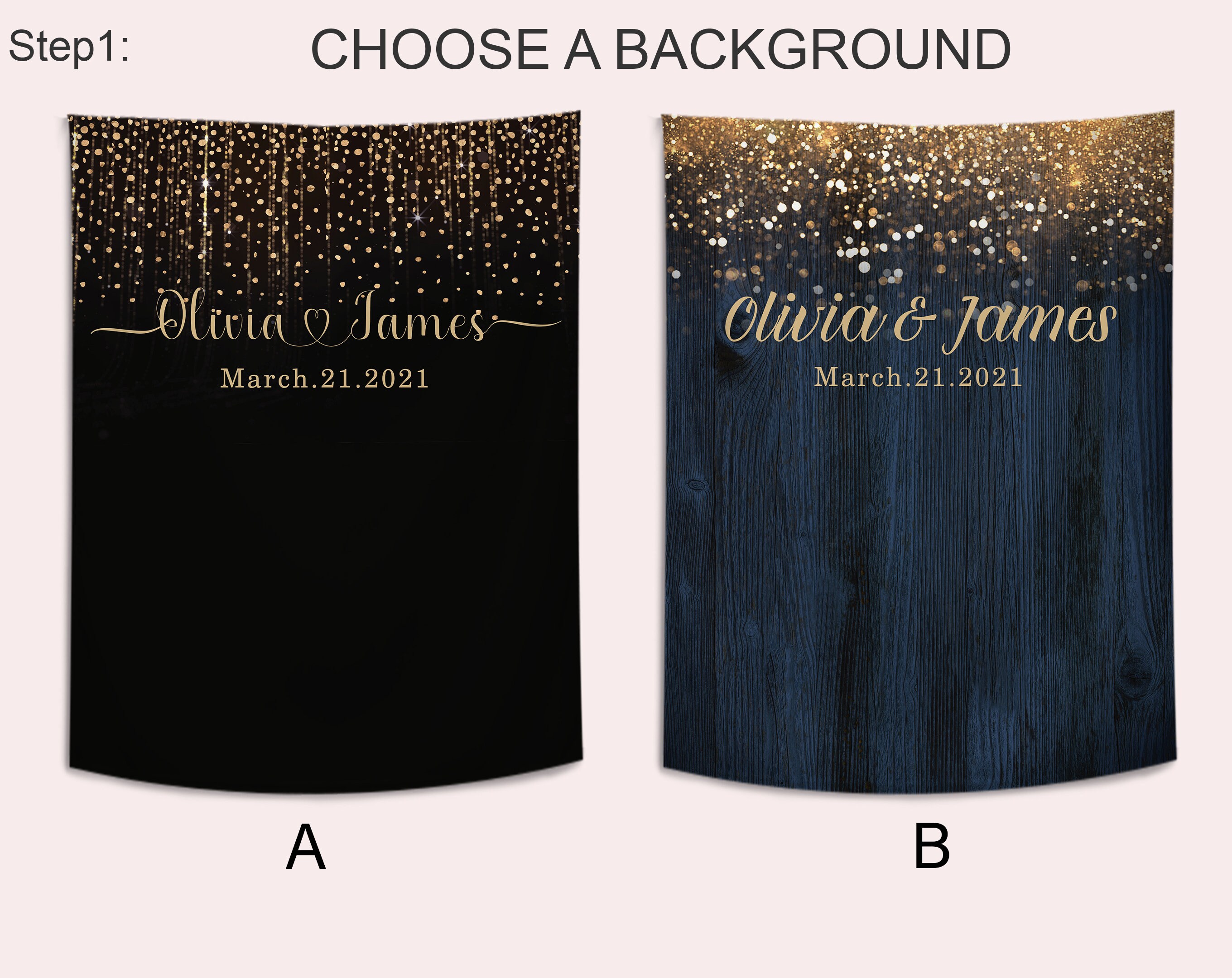 Rustic Wedding Backdrop Rustic Wedding Decor Lights Wood | Etsy