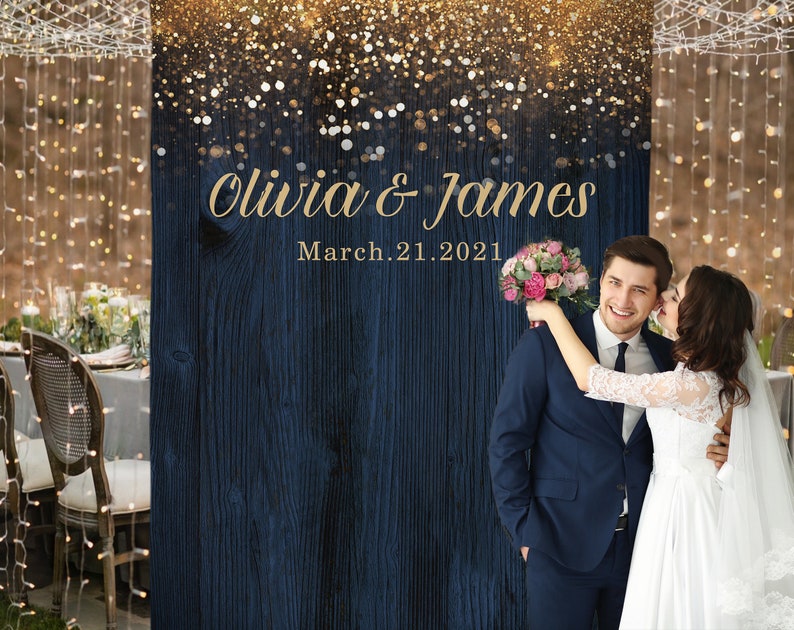 Rustic Wedding Backdrop Rustic Wedding Decor Lights Wood - Etsy