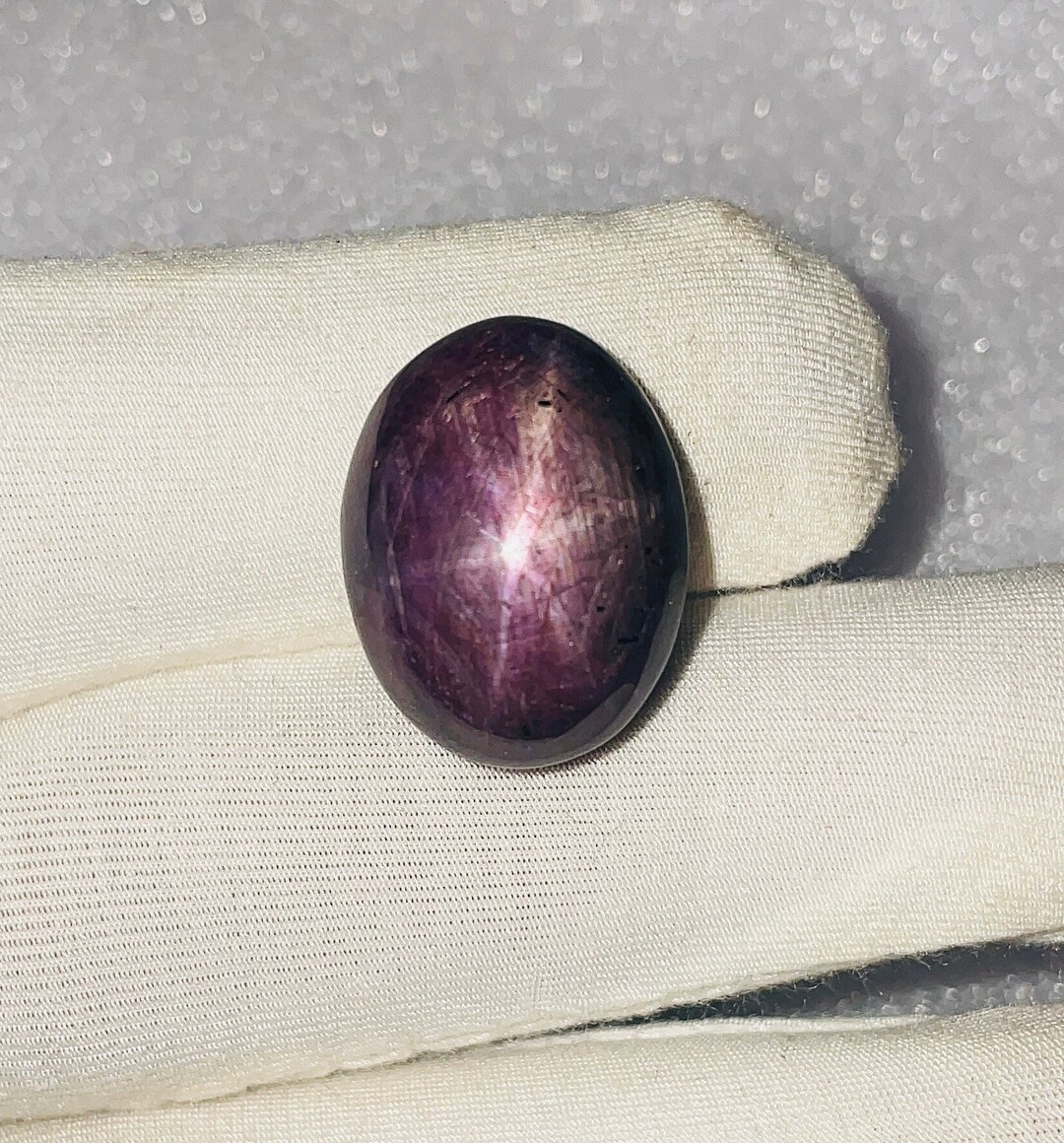 Natural Star Ruby Six Ray Line Star Ruby Gemstone Star Ruby Cabochon ...
