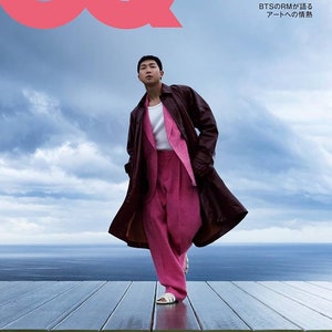 RM on the Cover of GQ KOREA (2 Covers) - Etsy
