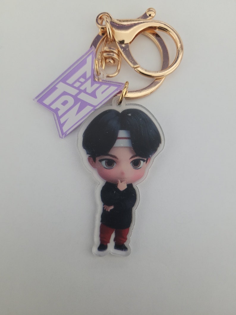 BTS TINY TAN Keychains - Etsy