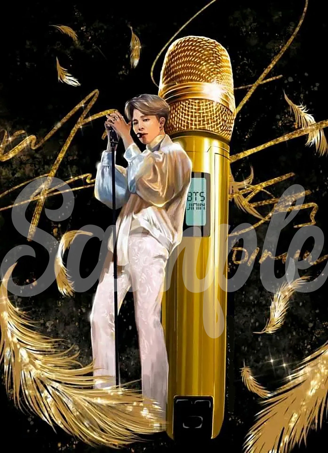 BTS and Their Colored MICS - Etsy Canada