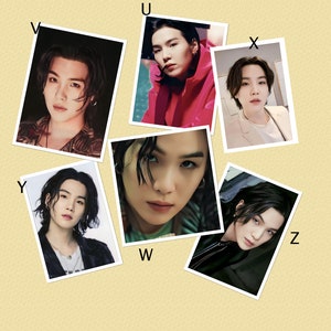 THE Abc's of BTS Suga Visuals - Etsy