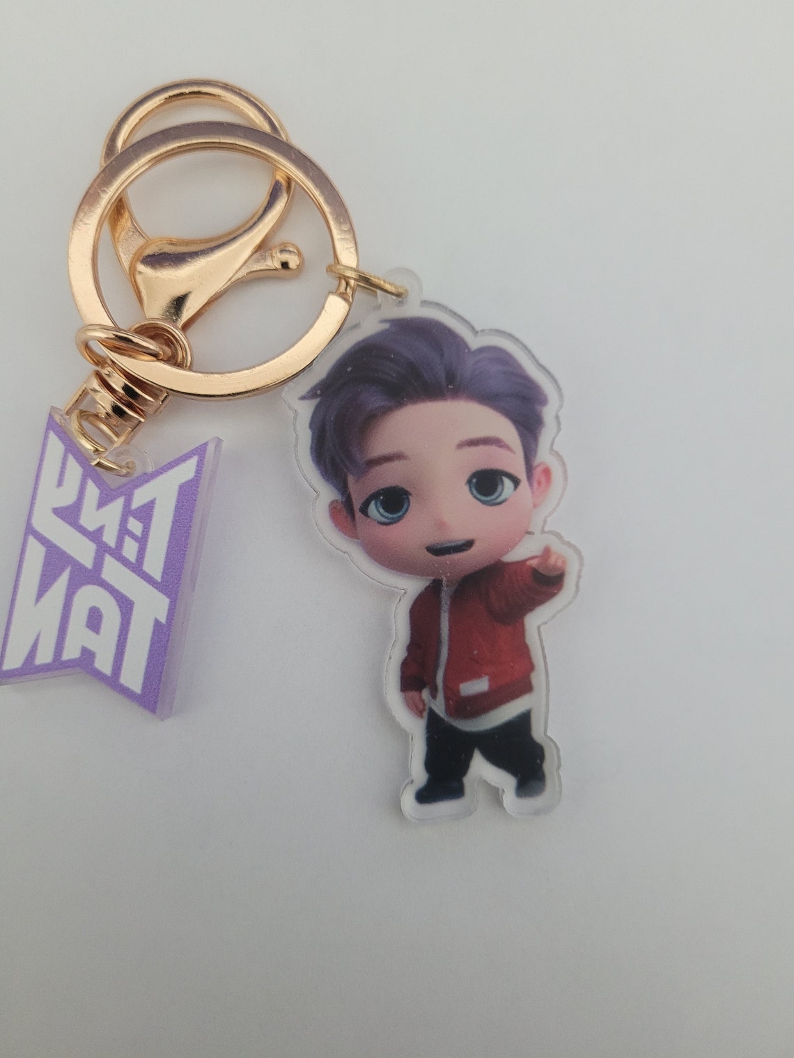 BTS TINY TAN Keychains - Etsy